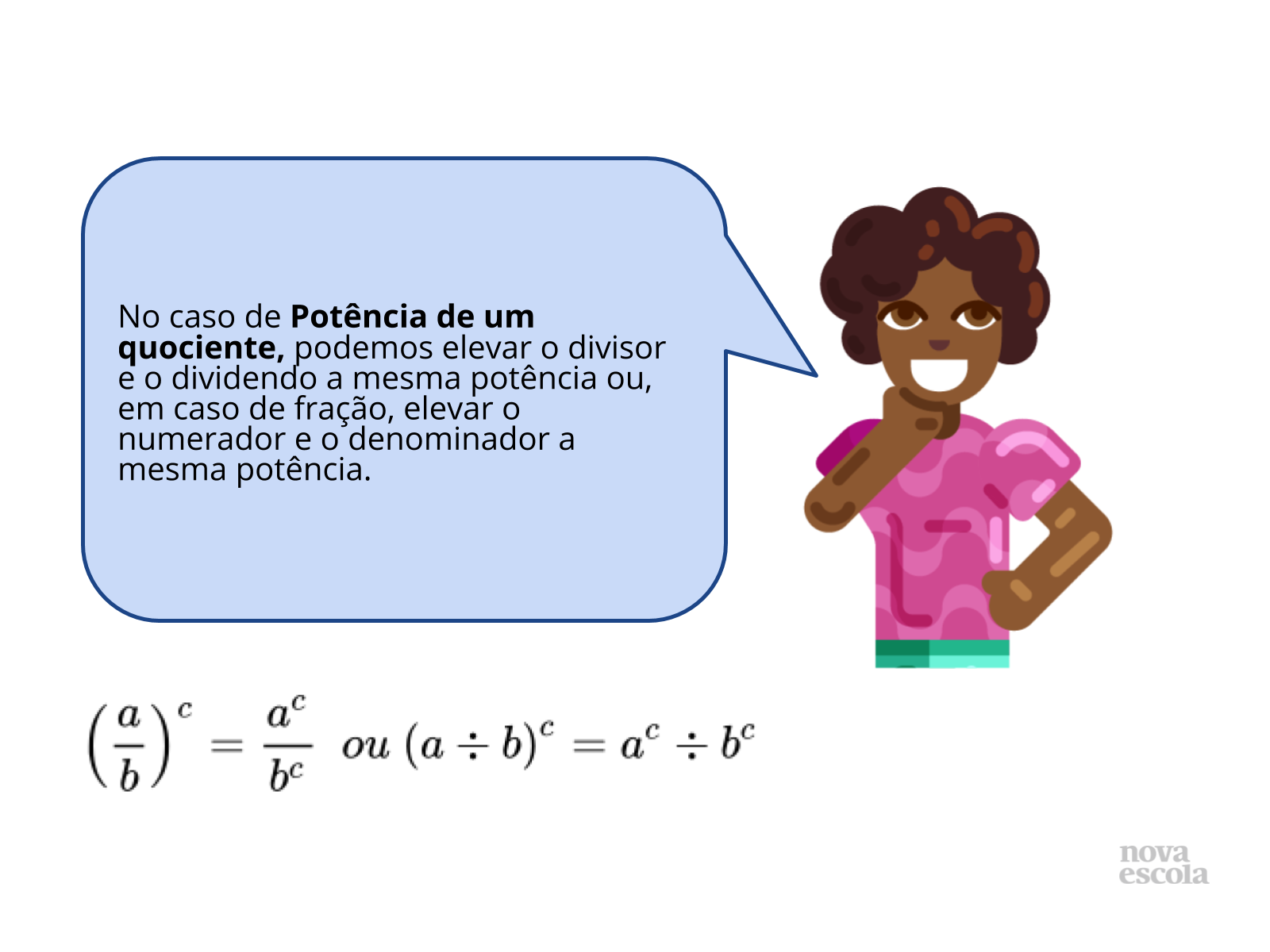 Potência de produto e potência de quociente - Planos de aula - 7º ano