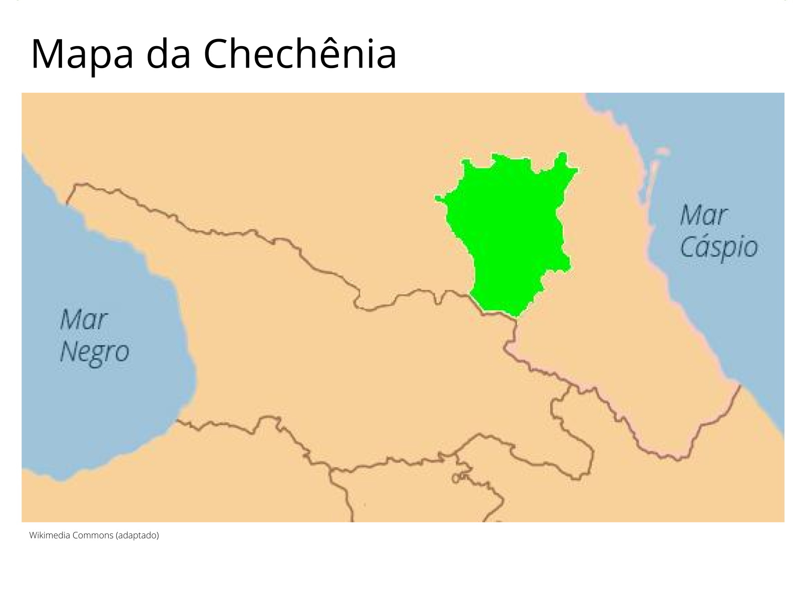 Conflitos no Cáucaso: o caso da Chechênia - Planos de aula - 9º ano ...