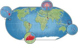 O que são regiões insulares? | Nova Escola