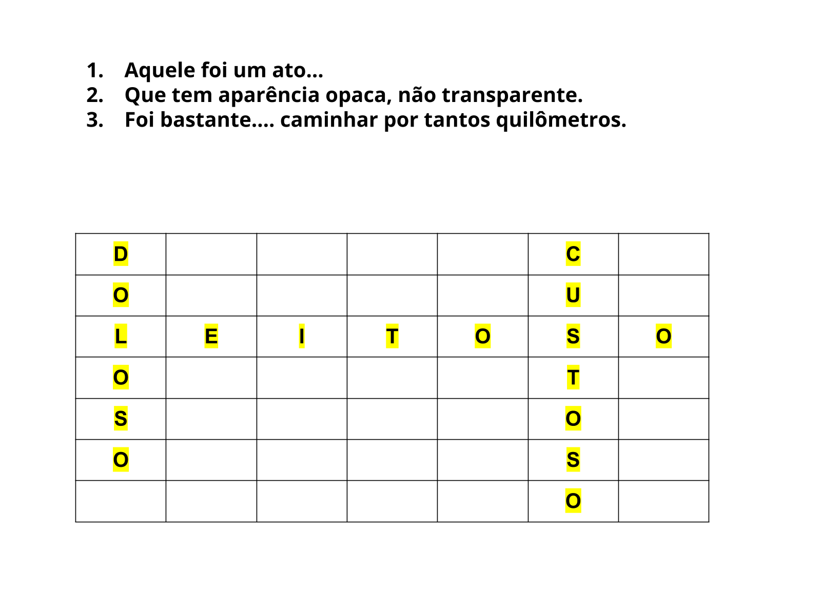 Plano de aula - 4º ano - Que dúvida! OSO - OSA