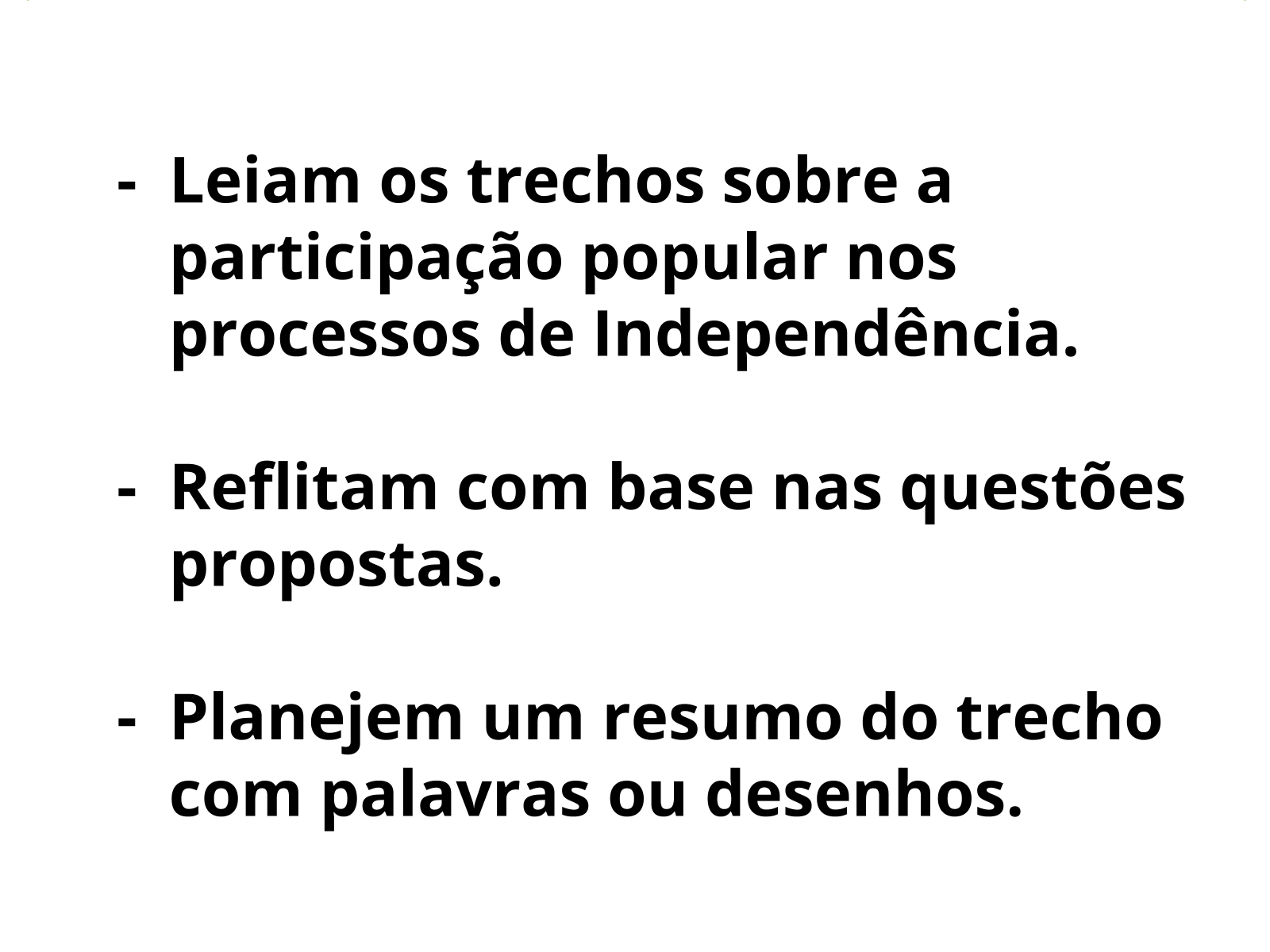 Plano de aula - 8º ano - Os grupos sociais e étnicos nas independências ...