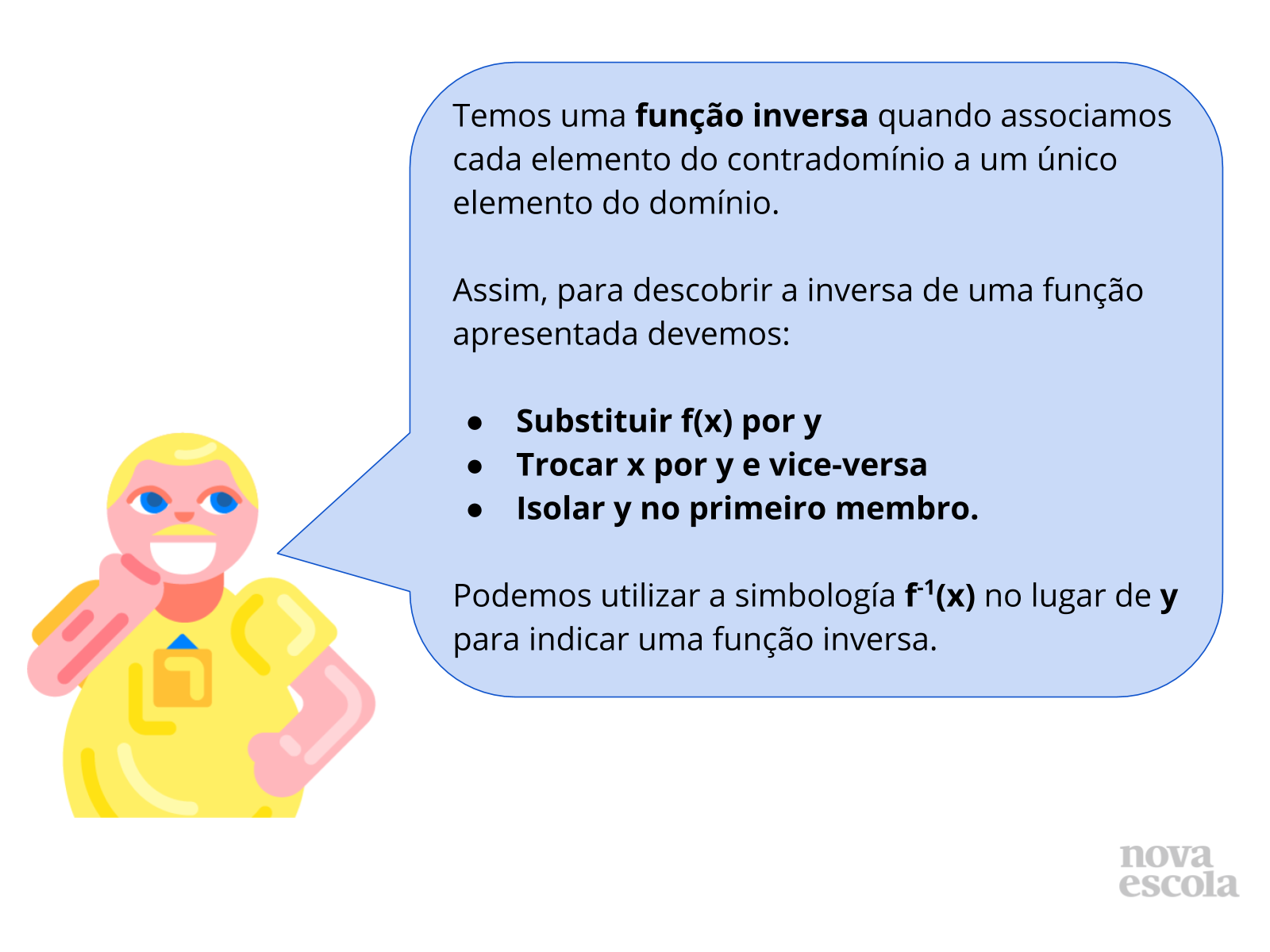 Explorando o conceito de função inversa - Planos de aula - 9º ano