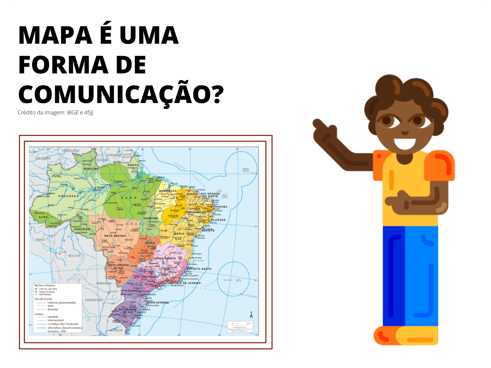 A importância da legenda no mapa - Planos de aula - 3º ano - Geografia