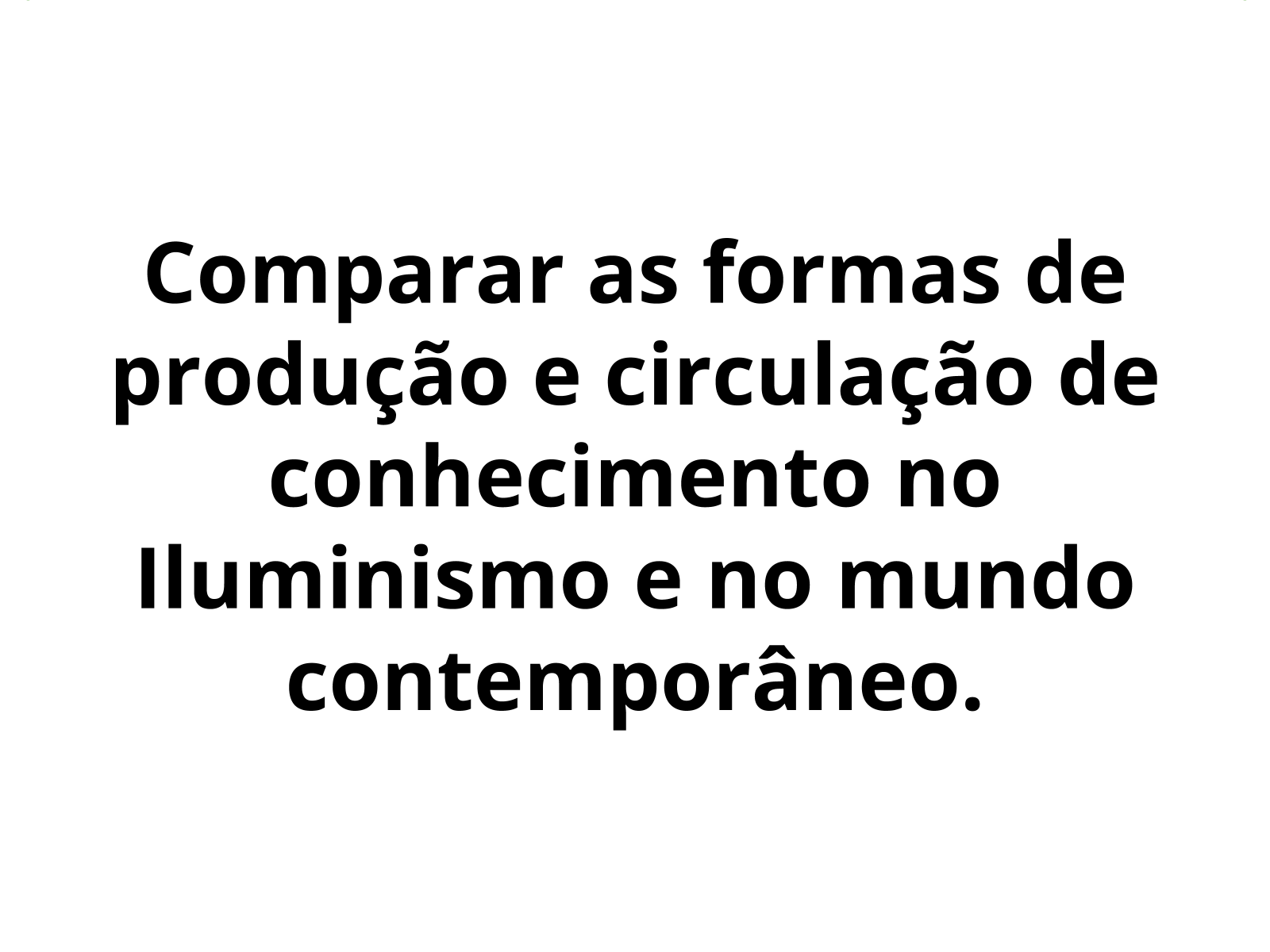 Plano de aula - 8º ano - Revolução nas ideias: Iluminismo e enciclopédias