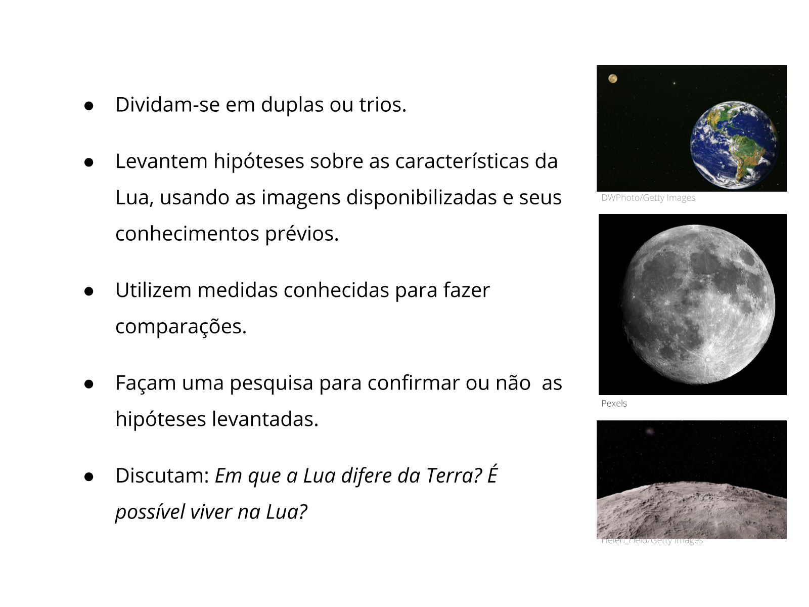 Plano de aula - 5o ano - Periodicidade das fases da Lua: movimentos da ...