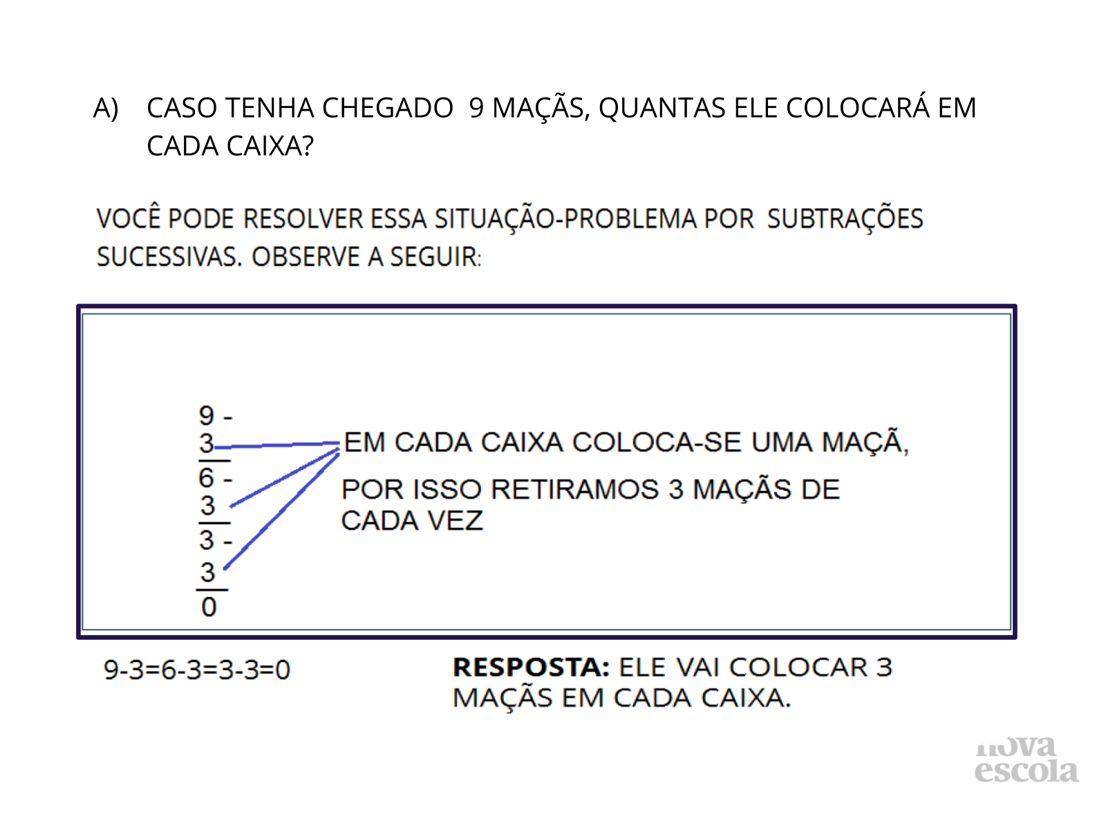 Divisão Equitativa Planos De Aula 3º Ano 4696