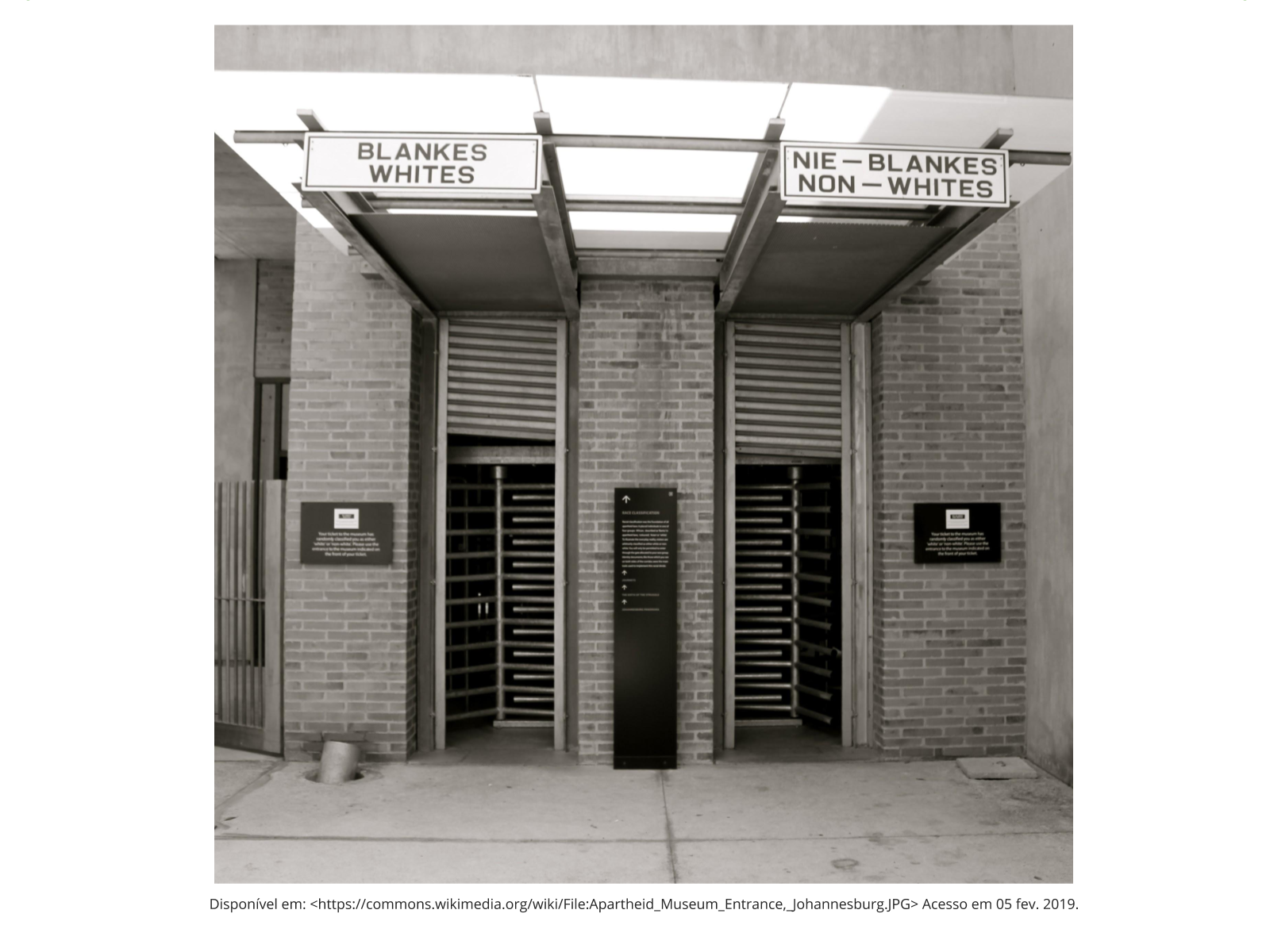 Violência racial e o Apartheid - Planos de aula - 8º ano - Geografia