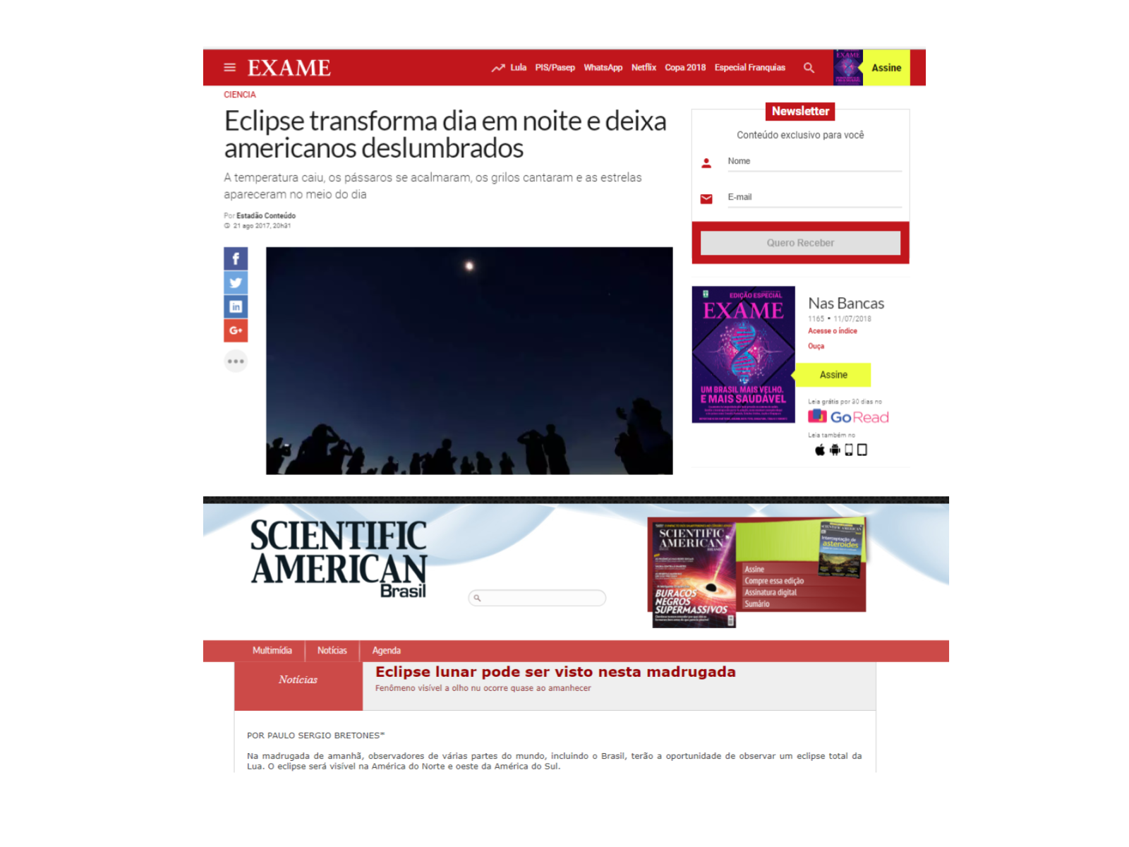 As fases da Lua e os eclipses solar e lunar - Planos de aula - 8º ano ...