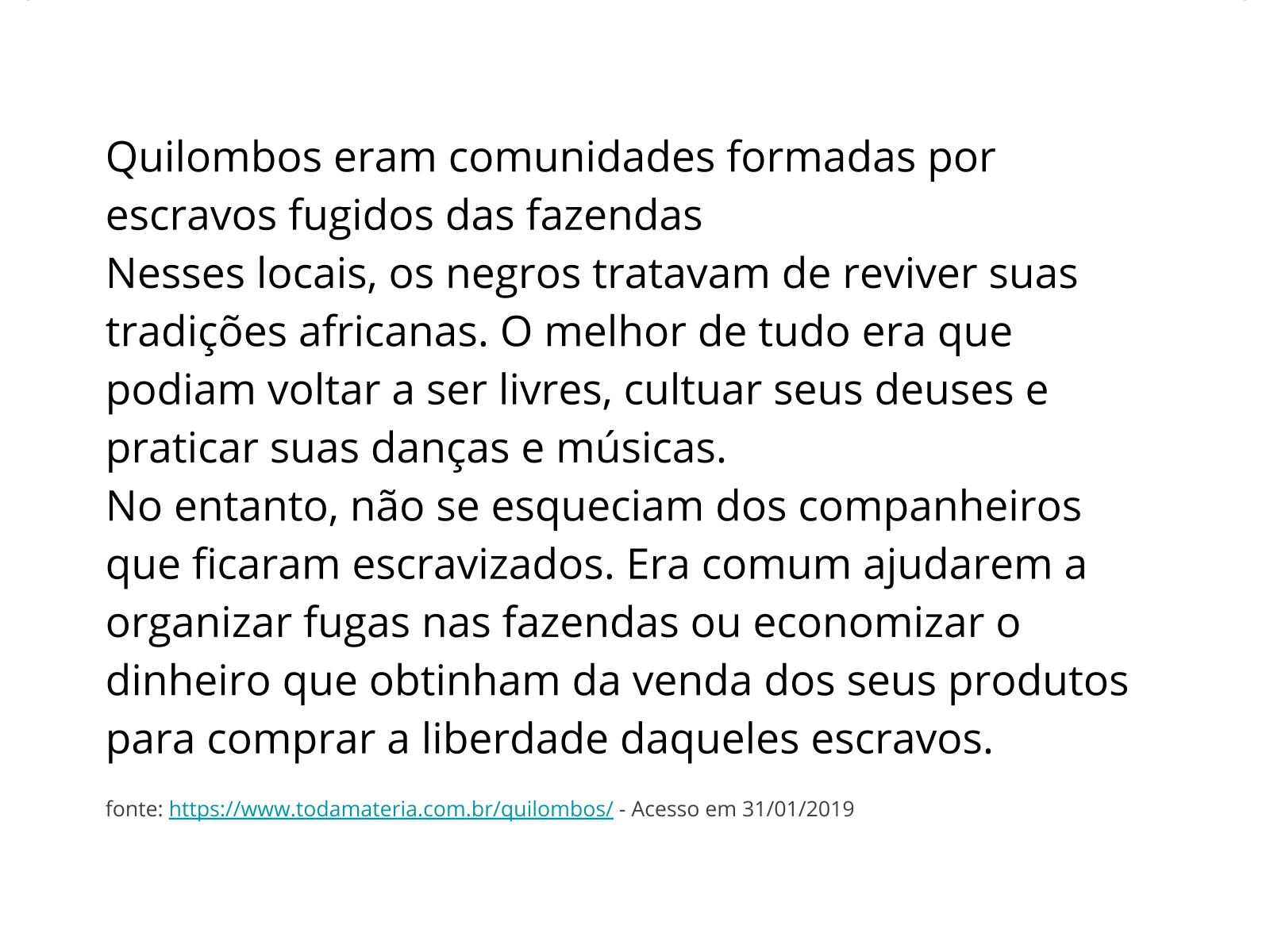 Povos quilombolas - quem são e onde estão aqui no Brasil? - Planos de ...
