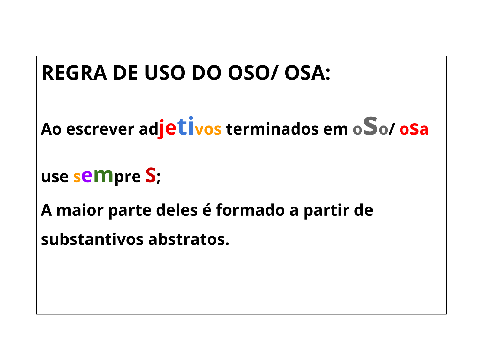 Plano de aula - 4º ano - Jogo do OSO e OSA