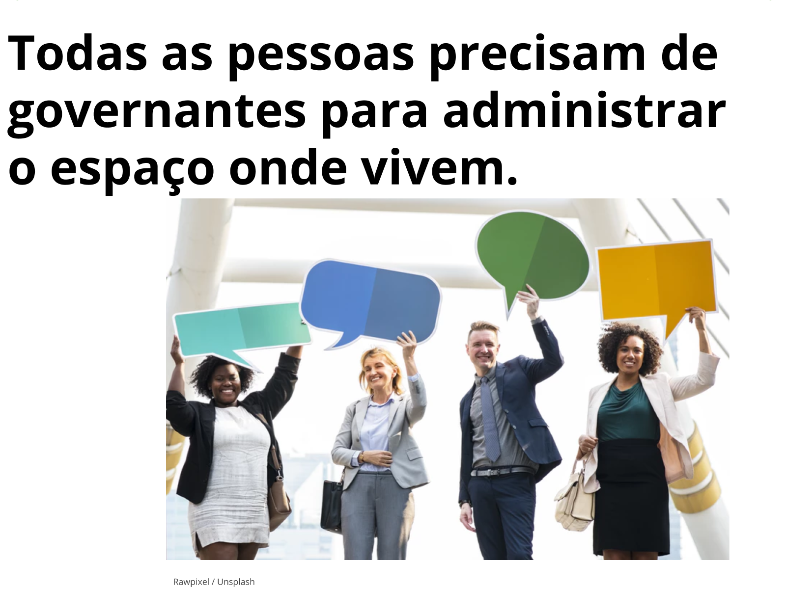O papel do prefeito no município - Planos de aula - 4º ano - Geografia