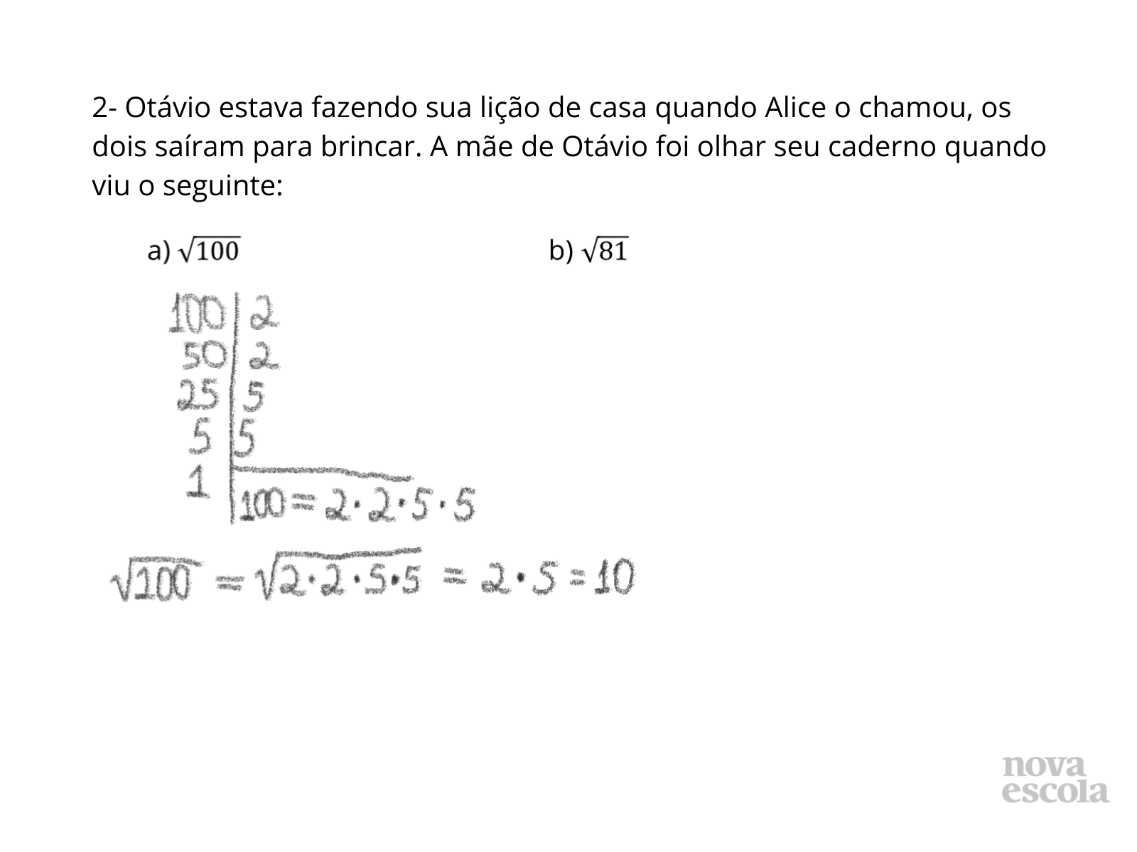 NÚMEROS QUADRADOS PERFEITOS E RAIZ QUADRADA - Planos de aula - 8º ano