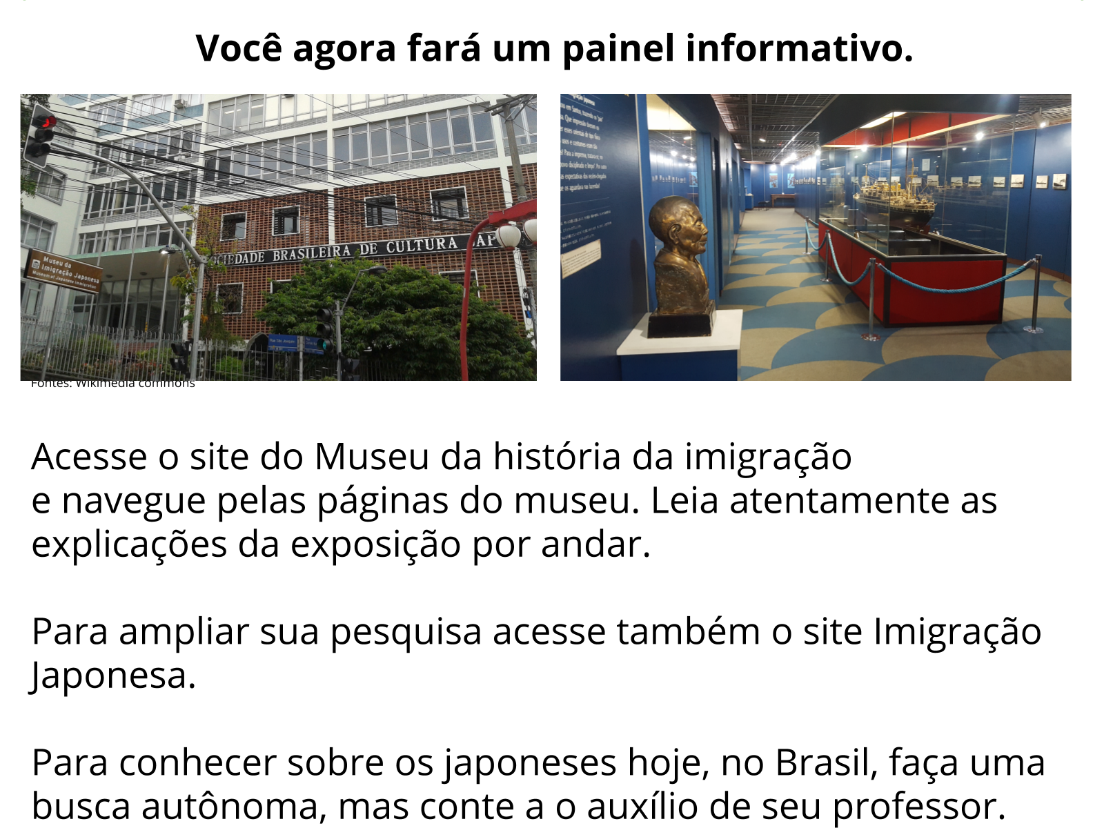 Plano de aula - 4º ano - Imigração japonesa para o Brasil no início do ...